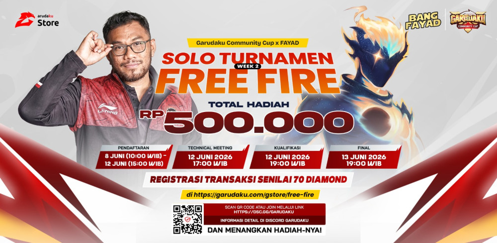 Tournament Series :: GARUDAKU COMMUNITY CUP X FAYAD: FREE FIRE ...