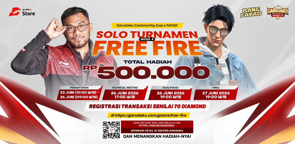 Tournament Series :: GARUDAKU COMMUNITY CUP X FAYAD: FREE FIRE ...